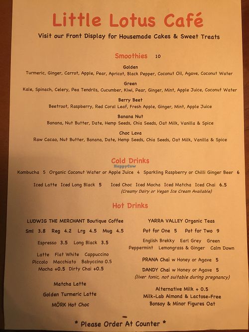 Little Lotus Cafe - Hobart Tasmania Restaurant - HappyCow