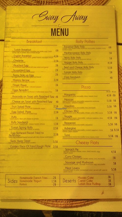 CLOSED: Sway Away - Siem Reap Restaurant - HappyCow