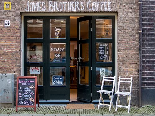 Jones Brothers Coffee Company - Amsterdam Coffee & Tea - HappyCow