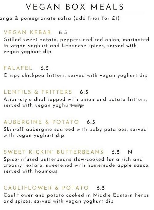 Elvins Street Food - Lytham Restaurant - HappyCow