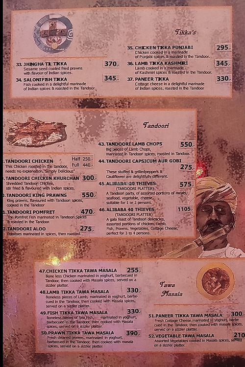 Alibaba Tandoori & Curry - Pattaya Restaurant - HappyCow