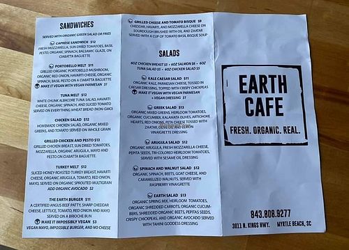 Earth Cafe - Myrtle Beach South Carolina Restaurant - HappyCow