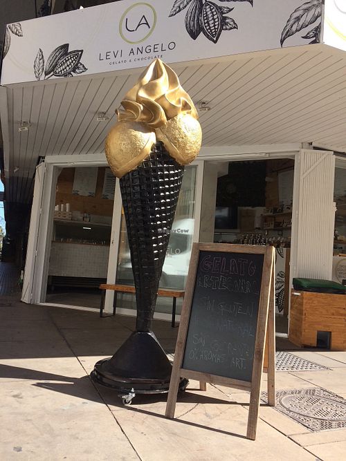 Levi Angelo Gelato & Chocolate - Malaga Ice Cream - HappyCow