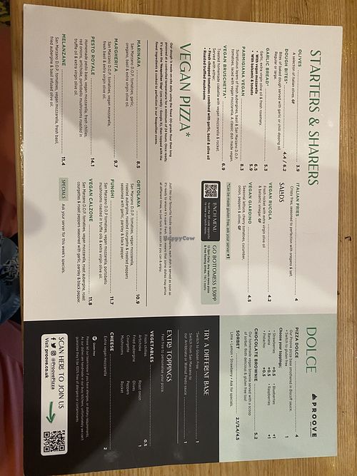 Proove Pizza - Manchester Restaurant - HappyCow