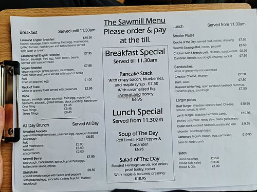 The Sawmill - Seascale Restaurant - HappyCow