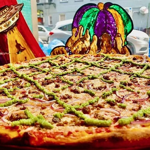 Two Boots Pizza - Driggs Ave - Brooklyn New York Restaurant - HappyCow