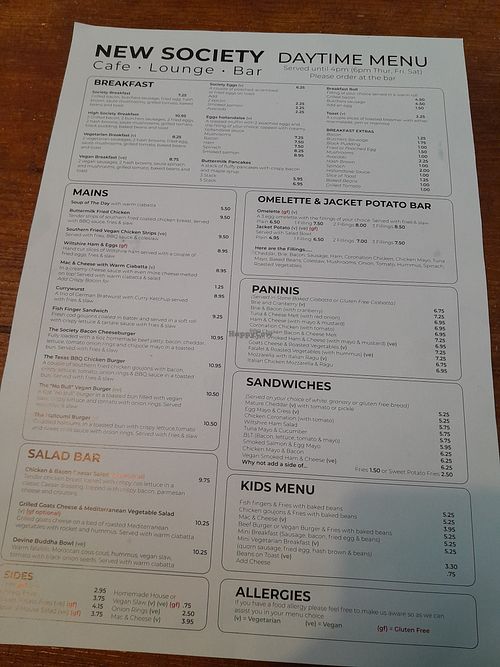 The New Society - Devizes | Review "Great food, lovely ambience" by ...