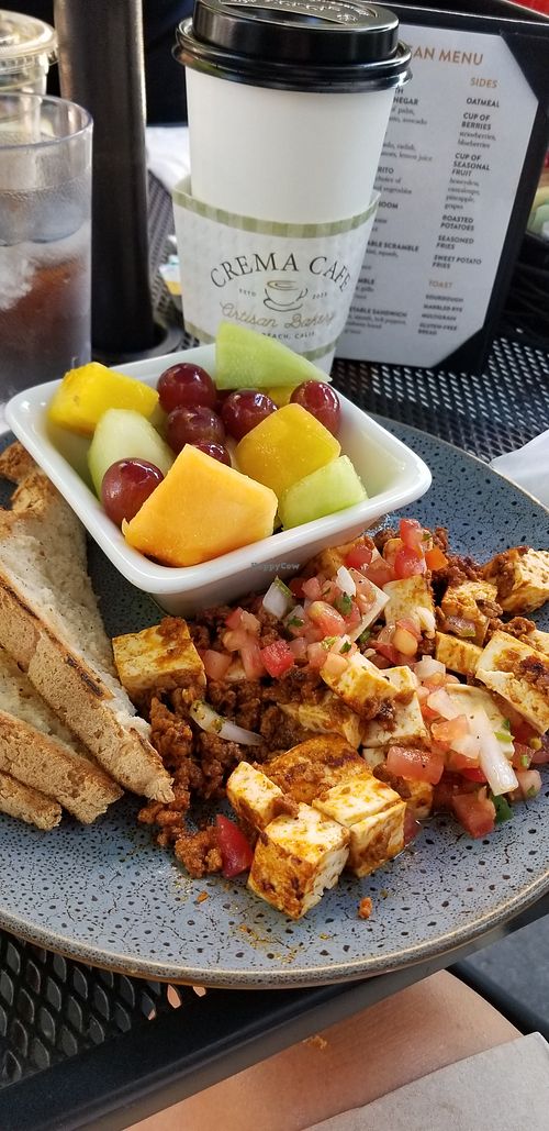The Crema Cafe - Seal Beach California Restaurant - HappyCow
