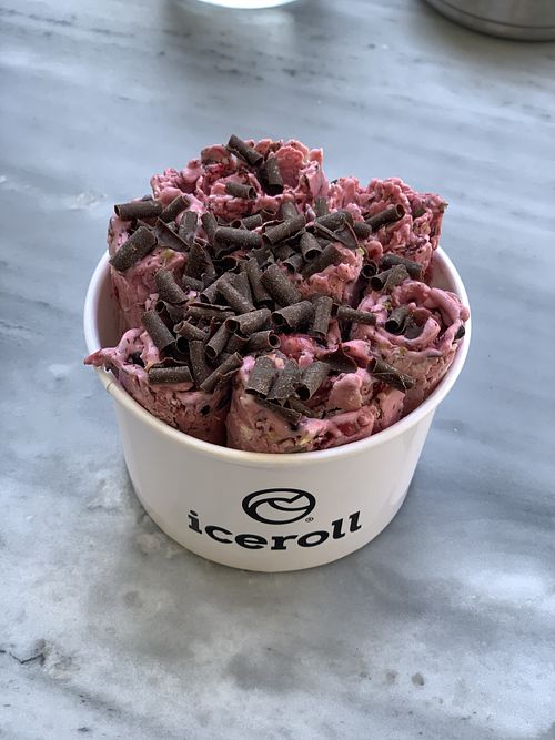 IceRoll - Athens Ice Cream - HappyCow