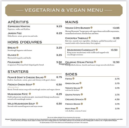 Côte Brasserie - South East London Restaurant - HappyCow