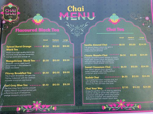 Chai Shai Cafe - Fitzroy Victoria Coffee & Tea - HappyCow