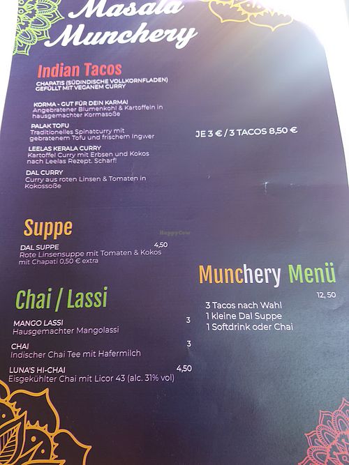 CLOSED: Masala Munchery - Munich Restaurant - HappyCow