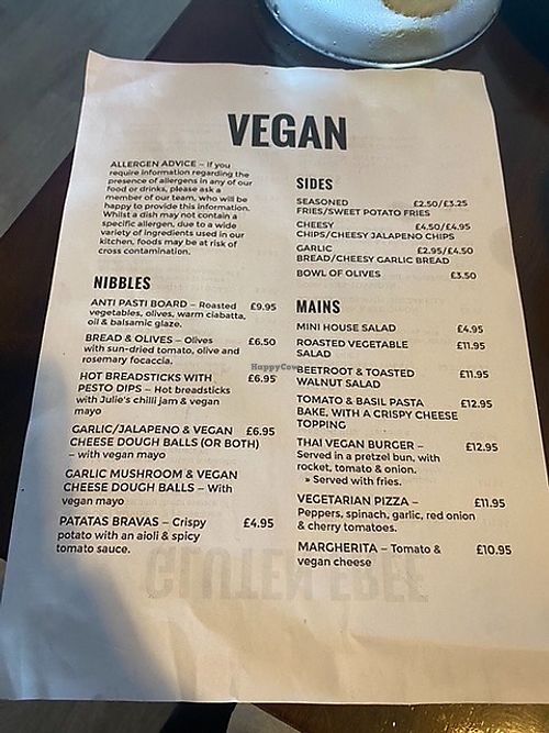 The Powder Monkey - Gosport Restaurant - HappyCow