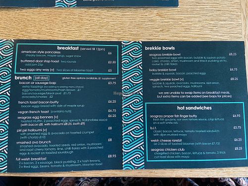 Seagrass Beach Cafe - Llanfairfechan Restaurant - HappyCow