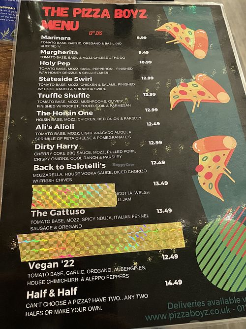 The Pizza Boyz - Swansea Restaurant - HappyCow