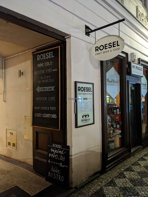 Roesel - beer & food - Prague Restaurant - HappyCow