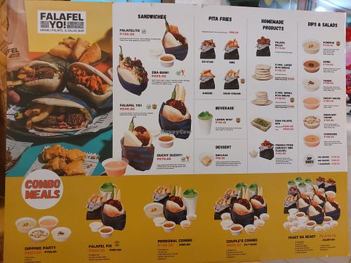 Falafel Yo - Uptown Mall BGC - Metro Manila Restaurant - HappyCow