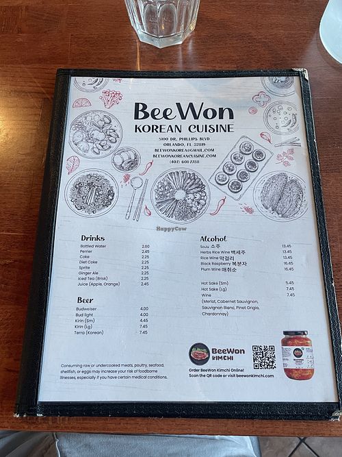 Bee Won - Orlando Florida Restaurant - HappyCow