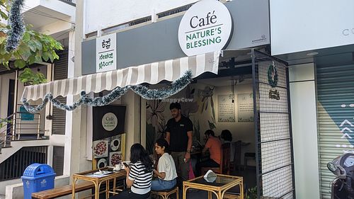 Cafe Nature's Blessing - Mysore Restaurant - HappyCow