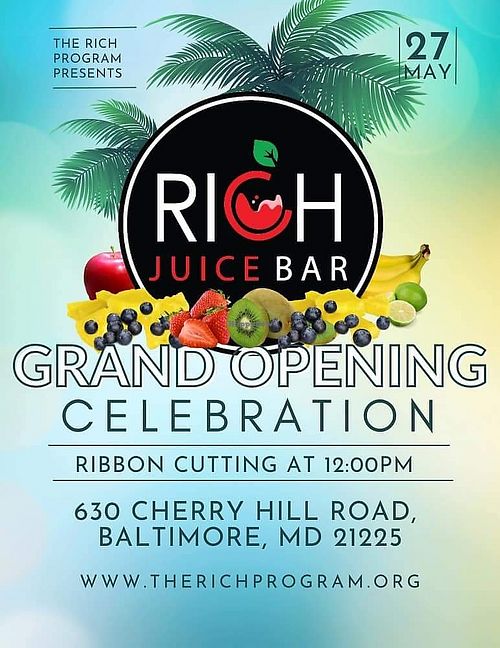 Rich Juice Bar - Baltimore Maryland Restaurant - HappyCow