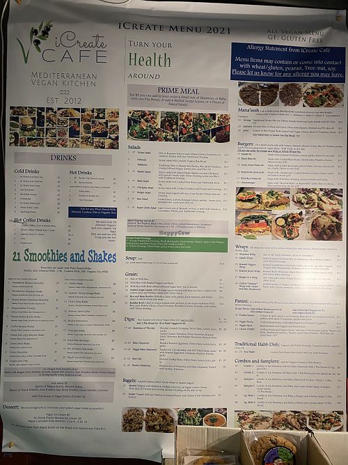 iCreate Cafe - Pottstown Pennsylvania Restaurant - HappyCow