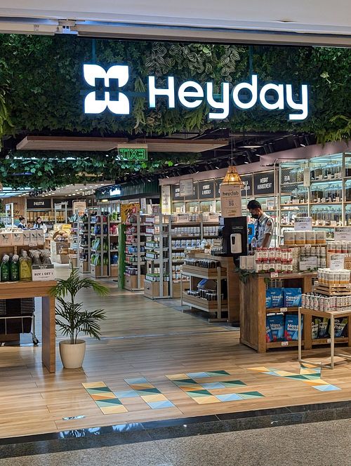 Heyday - Glorietta 4 - Makati Health Store - HappyCow