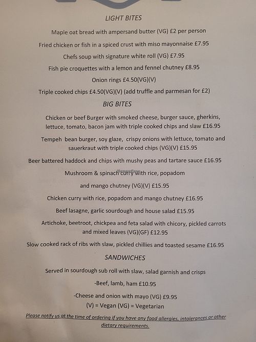 Castle Coaching Inn - Brecon Restaurant - HappyCow