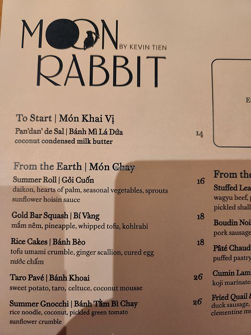 Moon Rabbit by Kevin Tien - Washington District Of Columbia Restaurant ...