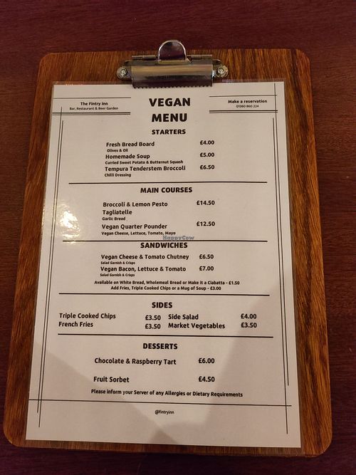 Fintry Inn - Glasgow Restaurant - HappyCow