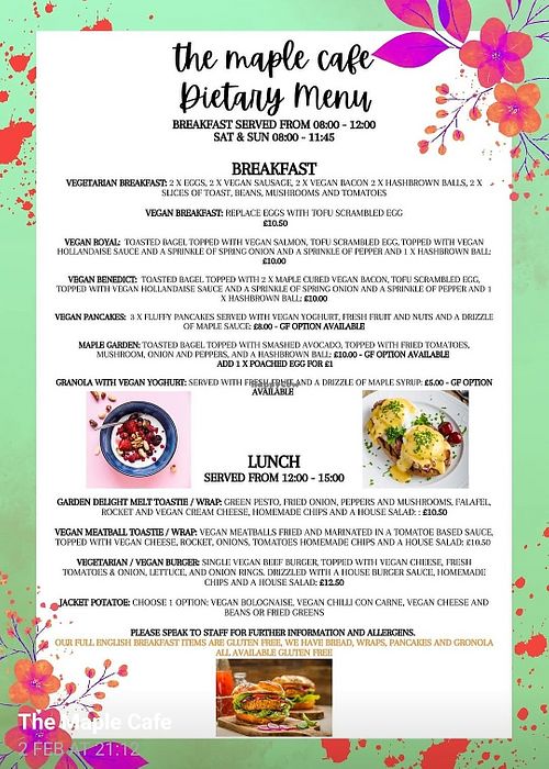 Maple Cafe - Leeds Restaurant - HappyCow