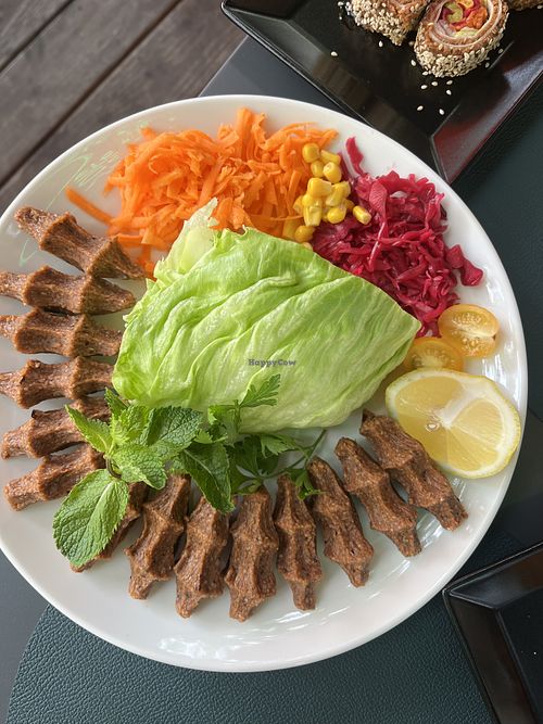 Veggie Corner Cig Kofte - Geneva Restaurant - HappyCow