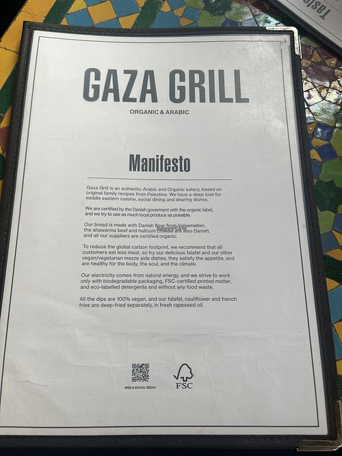 Gaza Grill - København Restaurant - HappyCow