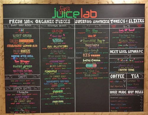 CLOSED: Juice Lab - Denton Texas Restaurant - HappyCow