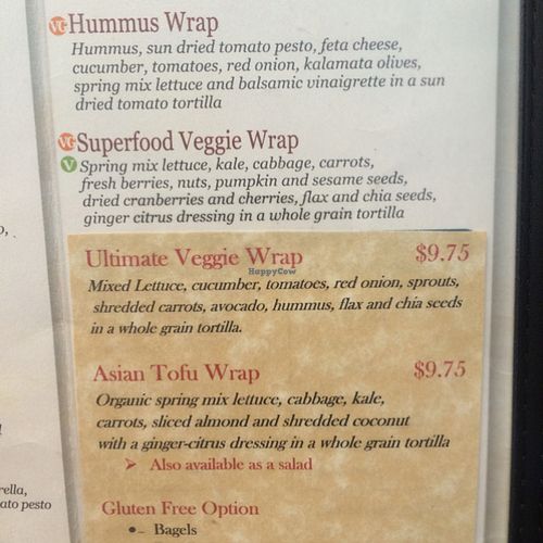 Cafe Soleil - Springdale Utah Restaurant - HappyCow